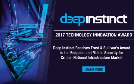 AND THE TECHNOLOGY INNOVATION AWARD GOES TO…. DEEP INSTINCT!